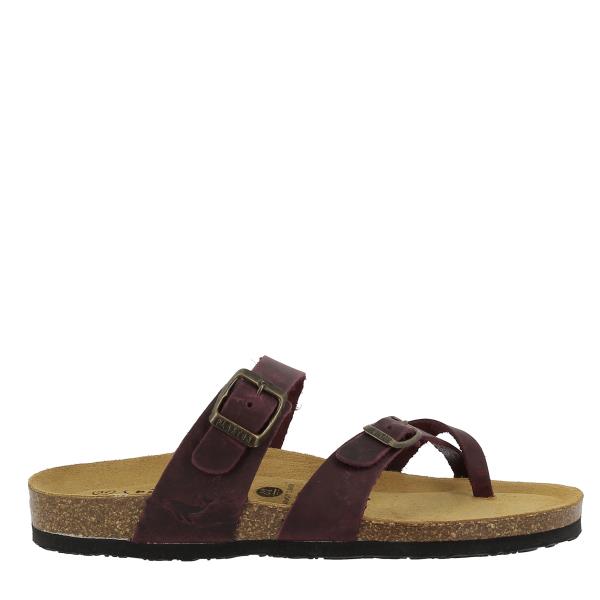 Plakton 181032 Burgundy Women's Sandals – Plakton Shoes Australia